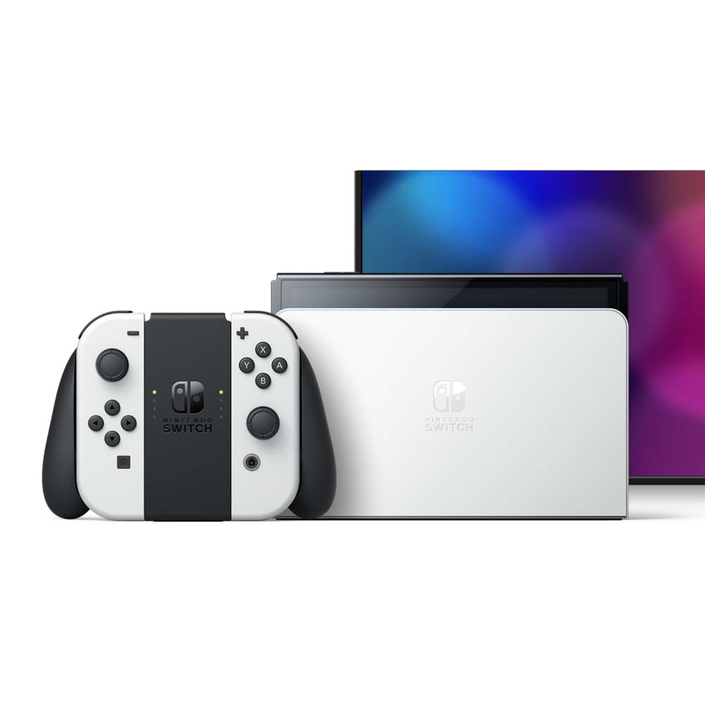 Nintendo Switch Oled System (White Joy-Con)