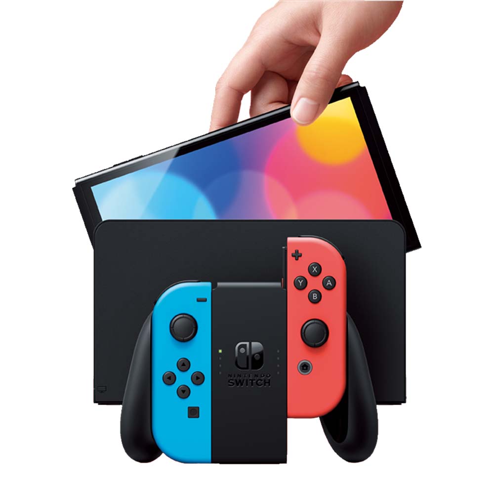 Nintendo Switch Oled System (Neon Joy-Con)