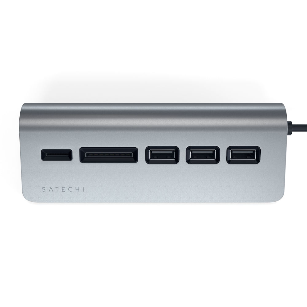 Concentrador Para iMac Usb-C Combo Hub En Gris Espacial