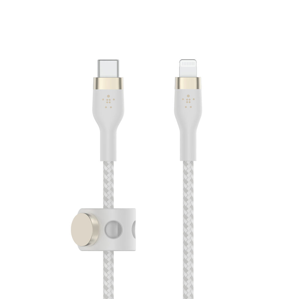 Cable Boost Charge Pro Flex Usb-C A Lightning 2M En Blanco