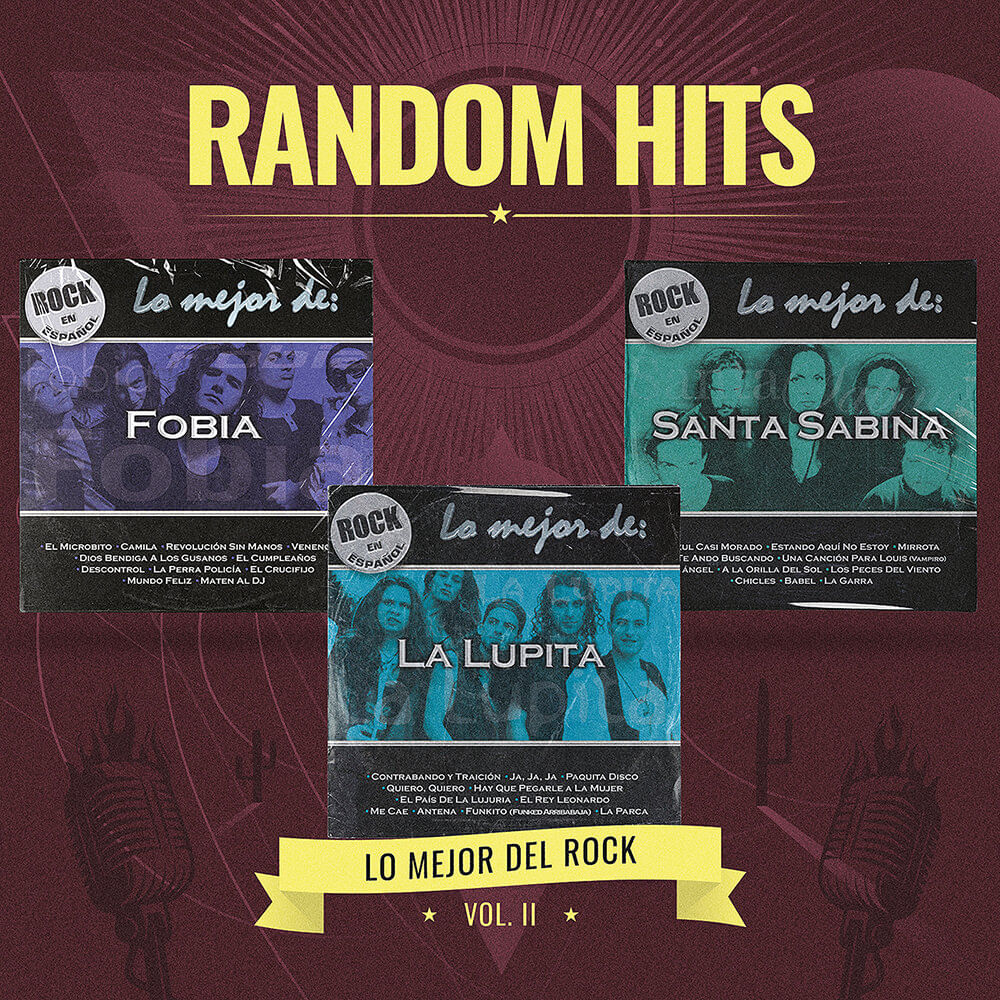 Random Hits: Lo Mejor Del Rock Vol. 2 (3 Cd'S) - (Cd) - Varios