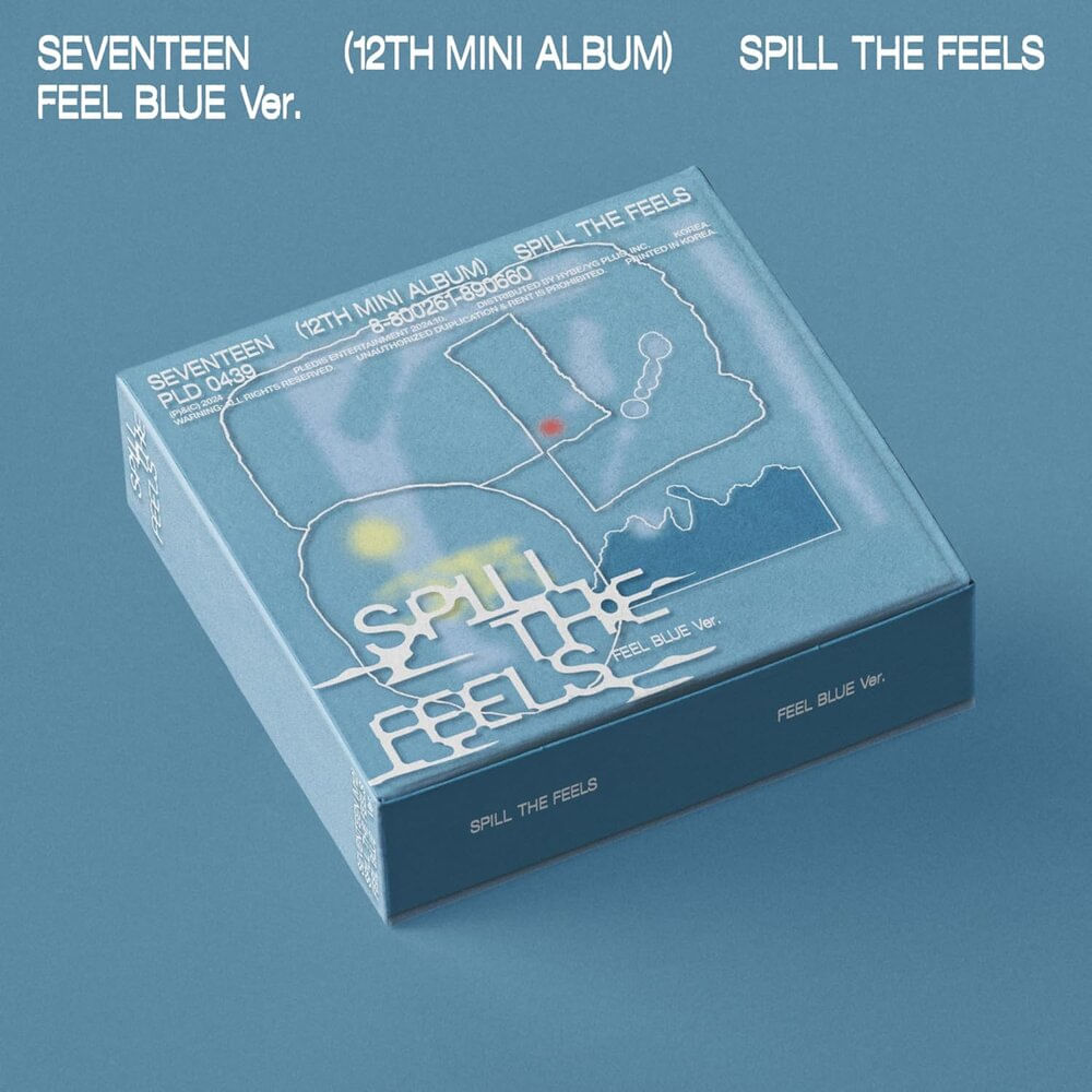 12Th Mini Album 'Spill The Feels' (Feel Blue Ver.) - (Cd) - Seventeen