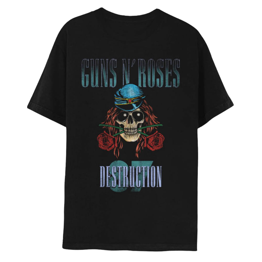 Playera Guns & Roses Axl Rose Skull (M)
