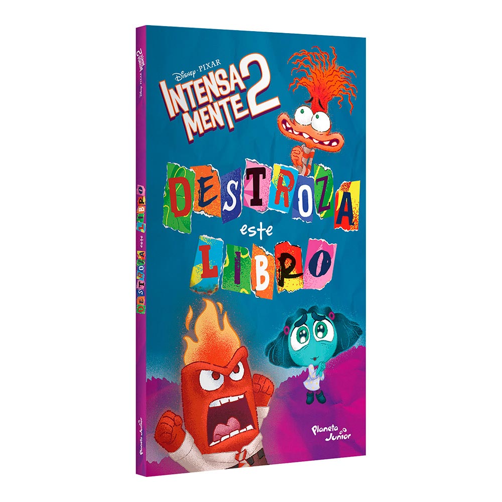 Intensamente 2. Destroza Este Libro - (Libro) - Disney