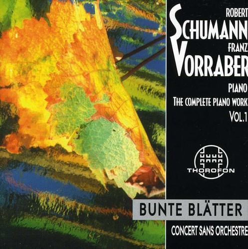 Complete Piano Works 1 Cd - Franz Schumann / Vorraber