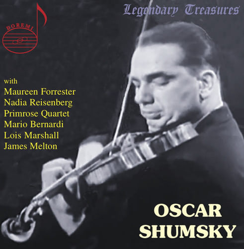 Oscar Shumsky Cd - J.S / Buxtehude Shumsky / Bach