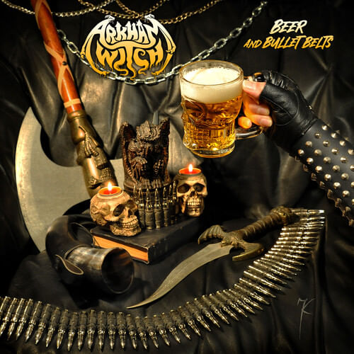 Beer & Bullet Belts Cd - Arkham Witch