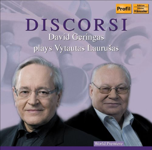 Discorsi: David Geringas Plays Vytautas Laurusas Cd - Vytautas ...