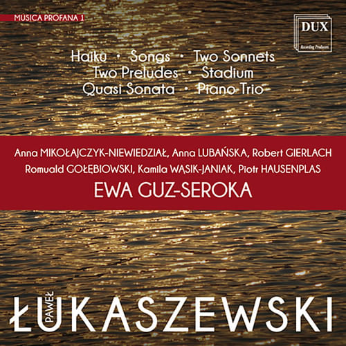 Lukaszewski: Musica Profana 1 Cd - Lukaszewski / Mikolajczyk